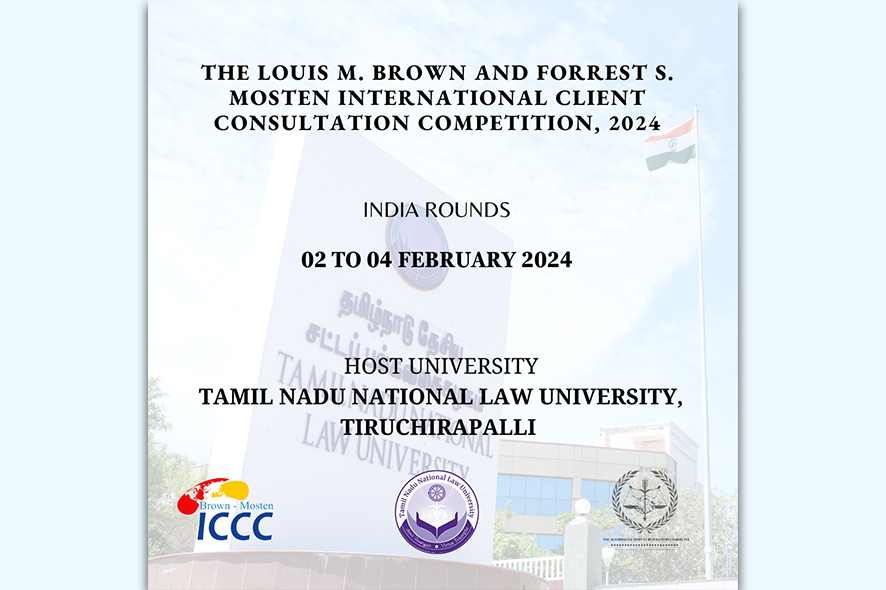 Tamil Nadu National Law University (TNNLU) | Louis M. Brown And Forrest ...