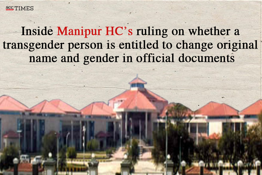 Transgender person entitled to change name and gender|SCC Times