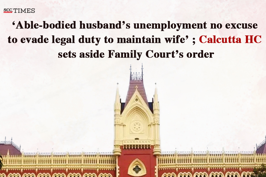 Calcutta HC: Able-bodied husband's unemployment no excuse to deny ...