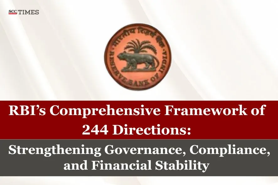 RBI Issues Directions and Notifications: Nov 2025 Update | SCC Times