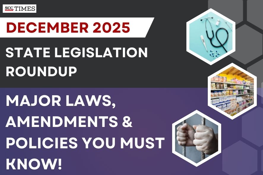 December 2025 State Legislation Updates| SCC Times