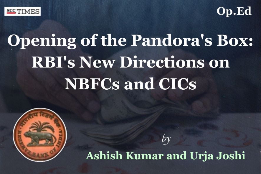 RBI NBFC & CIC Directions 2025: Classification and Regulatory Ambiguity