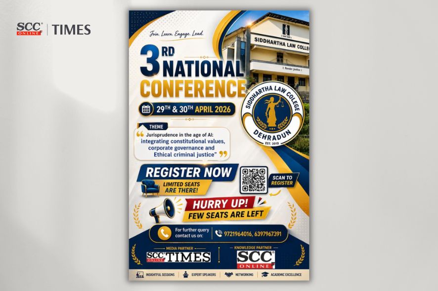 Siddhartha Law College Conference 2026 | SCC Times